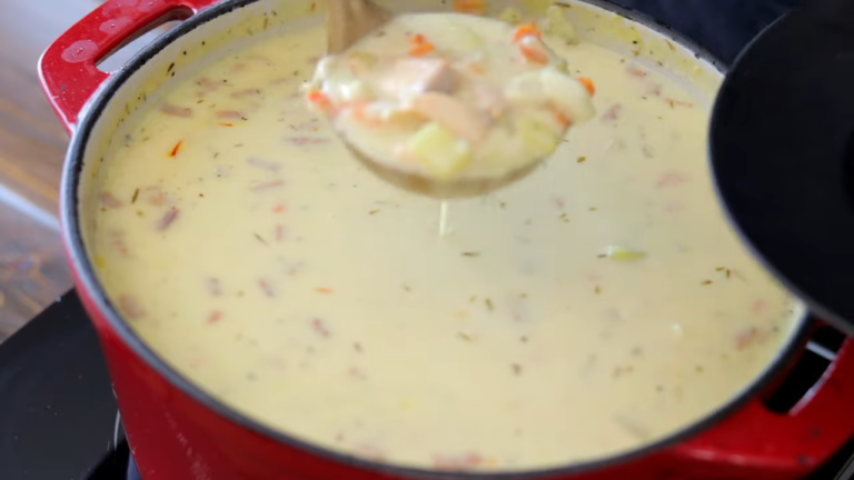 Creamy Seafood Chowder – Recipe quick and easy