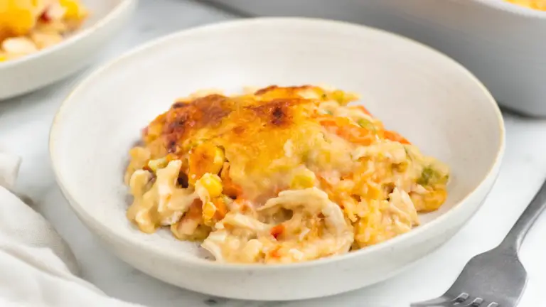 Tiktok Inspired Cheesy Chicken Cobbler Recipe Quick And Easy