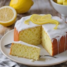 Lemon Butter Cake – Recipe quick and easy
