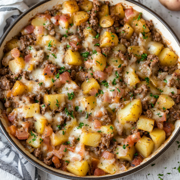 Ground Beef and Potatoes – Recipe quick and easy
