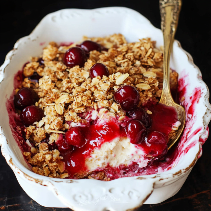Cherry Crisp – Recipe quick and easy